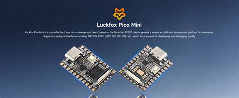 Amazon Com Waveshare Luckfox Pico Mini RV1103 Linux Micro Development Board Integrates ARM