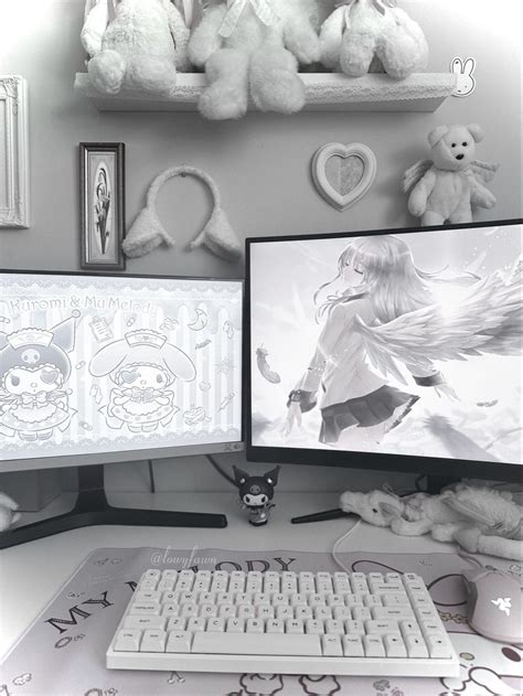 Cute And Cozy Gaming Room Setup