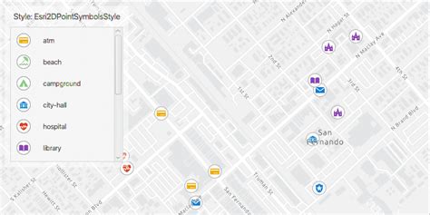 Create Symbol Styles From Web Styles Arcgis Maps Sdk For Java Esri