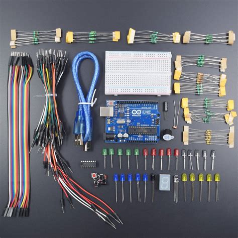 Arduino Uno Starter Kit With Free Tutorials Frame Rees52