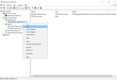 Real Time Data Collection With Windows Performance Monitor