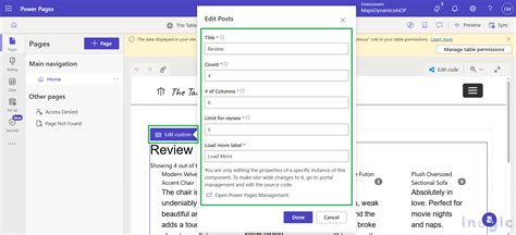 How To Create Reusable Custom Component Using Web Template In Power