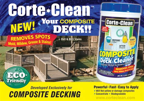 Corte Clean ECO FRIENDLY COMPOSITE DECK CLEANER