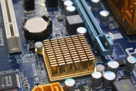 Computer Mainboard Cpu Socket Stock Image Image Of Overclock Card 130696319