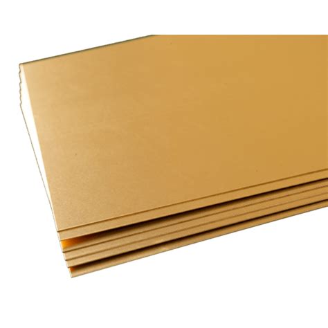 Brass Sheet 005 To 064 Thick Kands Precision Metals Usa Made