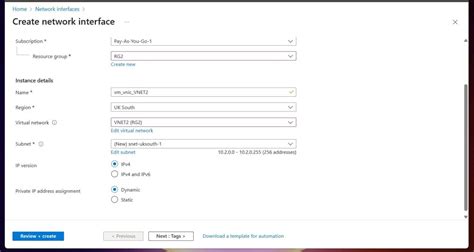 is it possible to assign an azure vm vnets in different regions