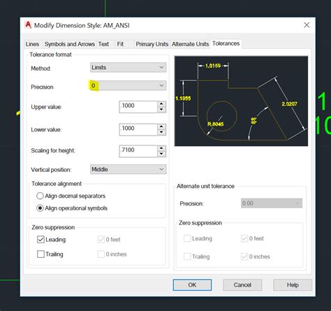 Solved How To Remove Trailing Zeros On Zero Tolerance Dimesion 00