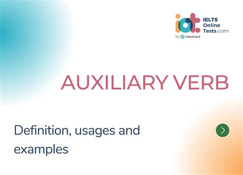 Auxiliary Verb Definition And Examples Ielts Online Tests