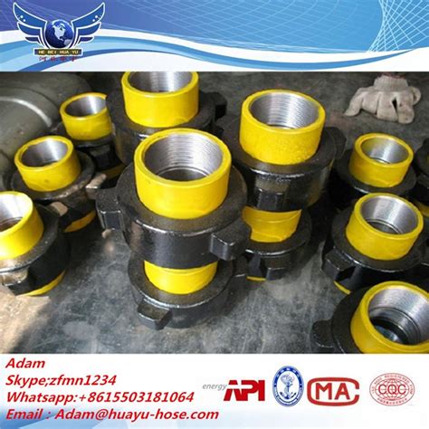 High Pressure Pipe Fittings Api Standard Steel Tubing Hammer Union Buy Fmc Weco Hammer Union