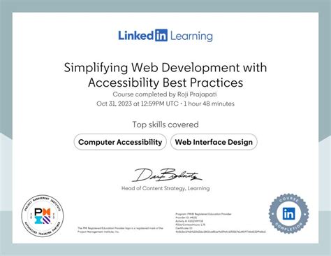 roji prajapati on linkedin certificate of completion