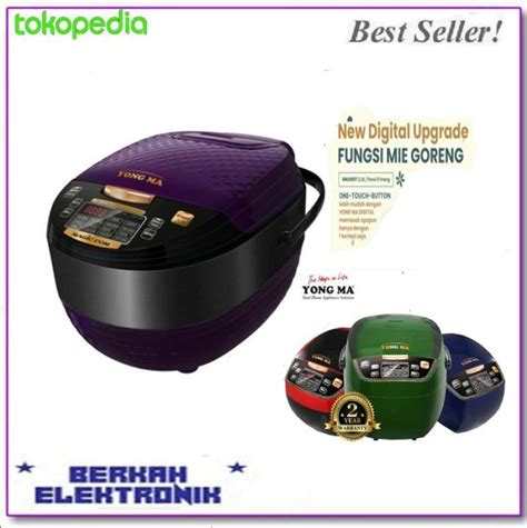 Promo Magic Com Yong Ma Ymc 8017 Smc 8017 Rice Cooker Digital 2l New Model Diskon 23 Di