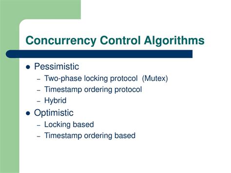 Concurrency Control and Reliable Commit Protocol in Distributed Database Systems Jian Jia Chen ...