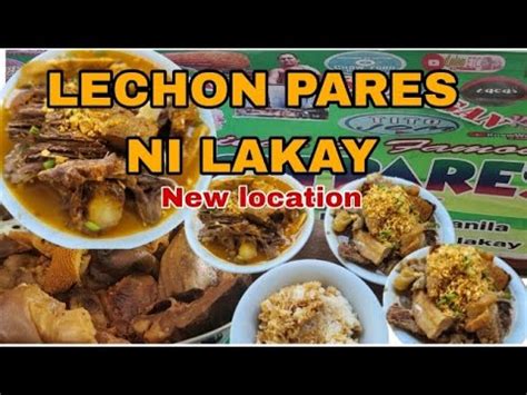 LECHON PARES NI LAKAY | NEW LOCATION #food - YouTube