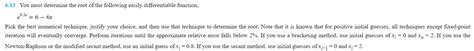 [solved] Please Solve Using The Equation Using Brents