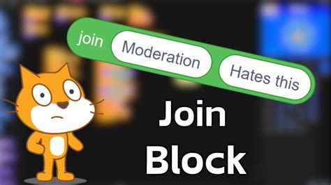 how to use join block in scratch youtube
