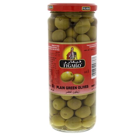 Figaro Plain Green Olives 270 G Online At Best Price Lulu Uae