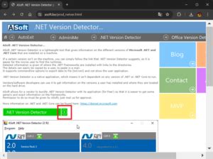 NET Framework 버전 확인하는 가지 방법