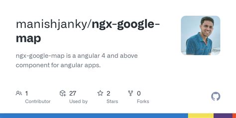 GitHub Manishjanky Ngx Google Map Ngx Google Map Is A Angular 4 And Above Component For