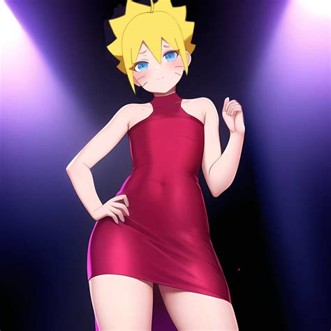 Boruto Crossdressing 1 By Azerty2135 On Deviantart