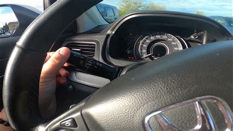 How To Enable Or Disable Position Lights In Honda Cr V Iv 2012 2018 Youtube