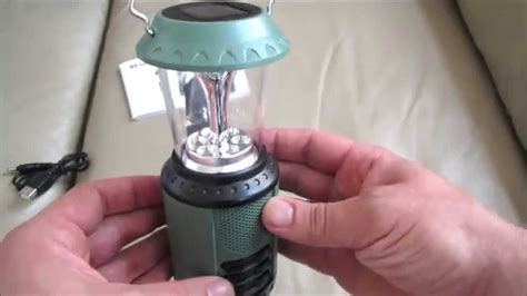 Wind Up & Solar Camping Light Lamp & Radio from LIDL & Mobile Phone ...