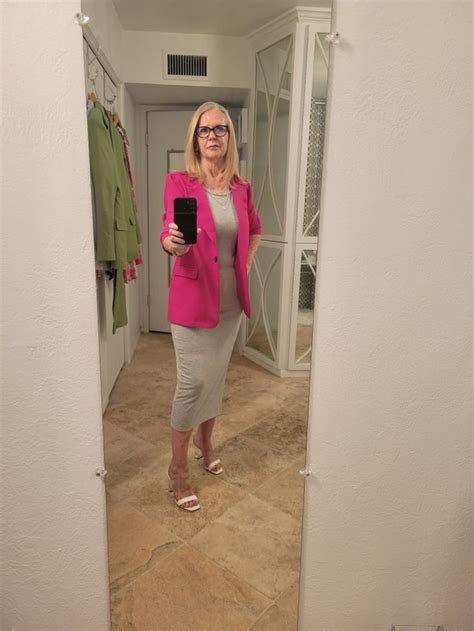 Sexy Older Women Pink Clothes Fashion Womens Clothes Womens