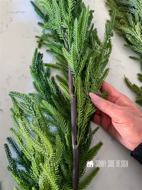 Realistic Affordable Faux Garlands For A Festive Christmas Sunnyside Home