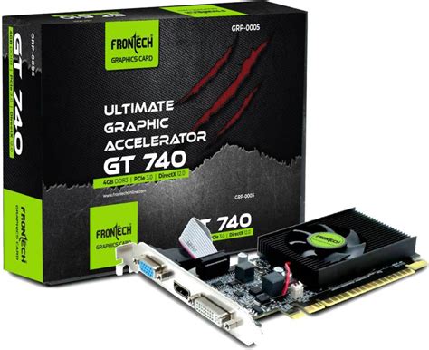 Frontech Nvidia Gt 740 Graphics Card With 128 Bits Pcie 30 High