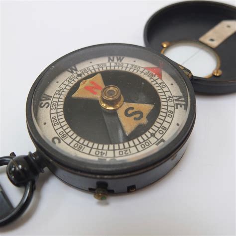 Ww1 War Poets Compass Captain Richard Dennys Somme 1916 Compass Library