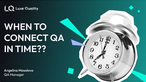 Why Qa Should Be Part Of Every Stage Luxe Quality Posted On The Topic