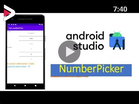 NumberPicker Android Studio دیدئو dideo
