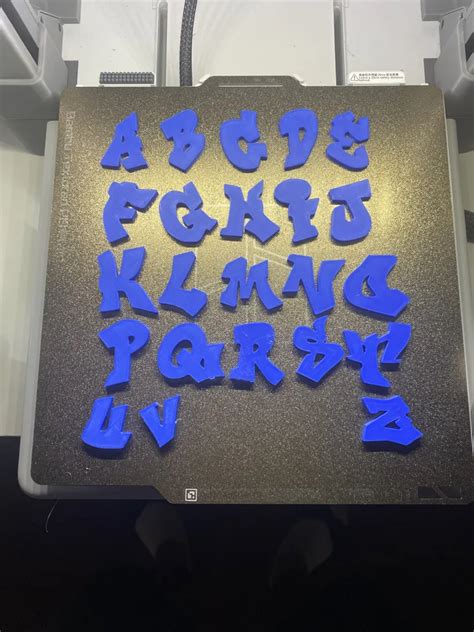 3d Graffiti Letters Street Art Free 3d Print Model Makerworld