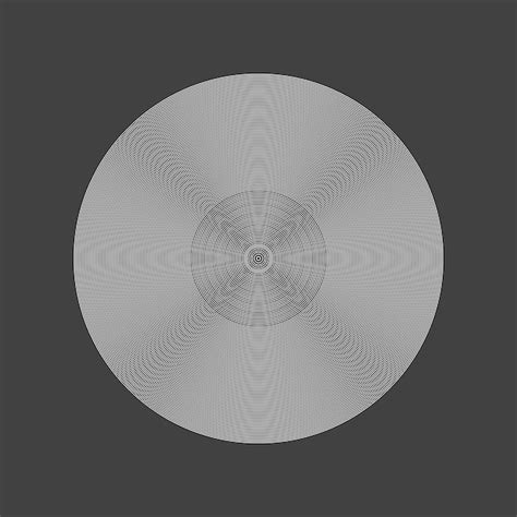 Premium Vector Concentric Circles Minimal Poster Concept