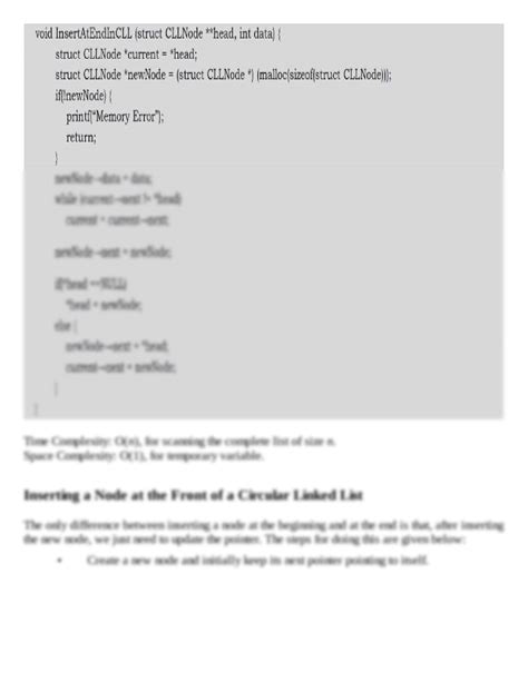 Solution Time Complexity O N For Scanning The Complete List Of Size N
