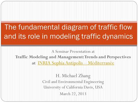 PDF The Fundamental Diagram Of Traffic Flow And Its Role In DOKUMEN TIPS
