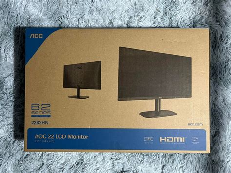 Aoc 22b2hn 21 5in Va 75hz Fhd 1920x1080 Vga Hdmi Monitor Computers And Tech Desktops On Carousell