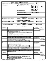 Tradoc Form 25 36 1 E Fill Out Sign Online And Download Fillable Pdf Templateroller