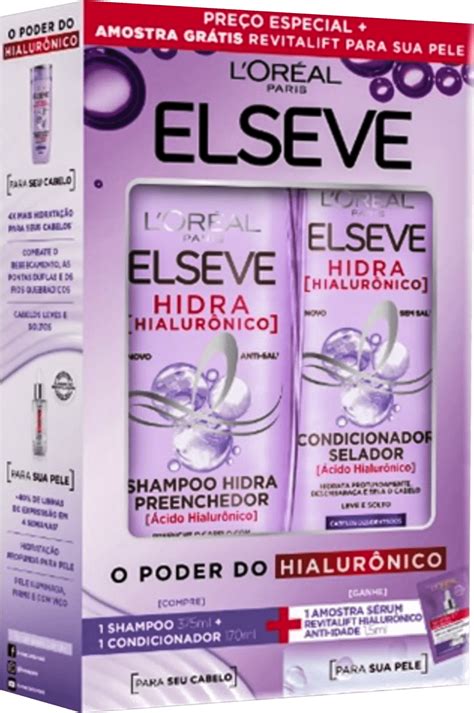 Kit Elseve Hidra Hialurônico Revitalift