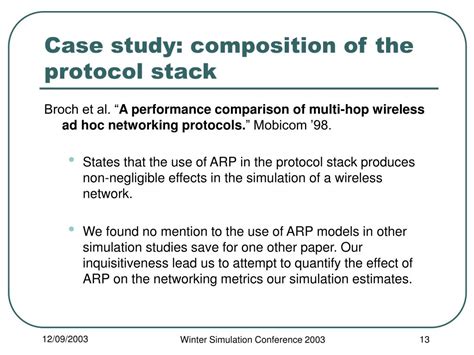 Ppt Modeling And Simulation Best Practices For Wireless Ad Hoc