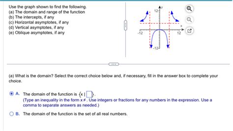 solved use the graph shown to find the following a ﻿the