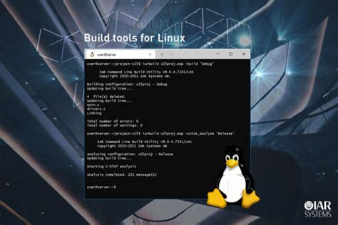 iar extends portfolio for linux based automated workflows