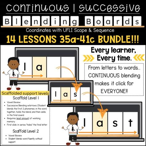 35a 41c Blends Continuoussuccessive Blending Fluency Intervention Bundle