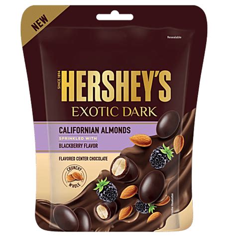 Buy Hersheys Exotic Dark Chocolate Californian Almonds Sprinkled With