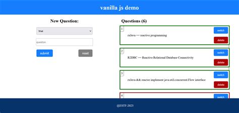 Github Oussama El Amranivanilla Js Demo Using Vanilla Js To Create Web App