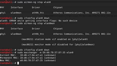 Mac Spoofing Kali Lasopatoolbox