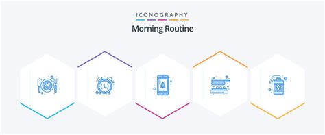 Morning Routine Icons Vector Art Icons And Graphics For Free Download