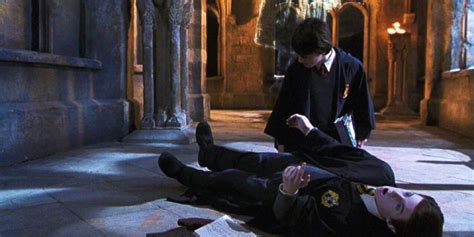 Harry Potter And The Chamber Of Secrets Hermione Petrified How Harry
