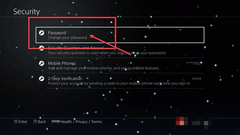 How To Change Your PS4 S Password