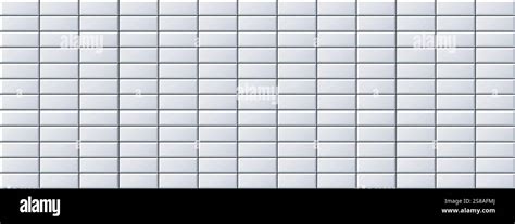 Seamless Grey Tile Pattern Rectangle Ceramic Tiled Texture For