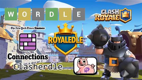 All Wordle Type Games Connections Clasherdle Royaledle And Miro